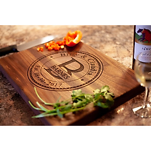USA Hand Crafted Custom Cutting Boards Make Great mens gifts for Christmas Gifts for Woman or Wedding gifts, Anniversary Gifts, or Christmas Gifts for couples.