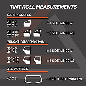 DIY-MotoShield Pro Premium Nano Ceramic Tint (70% VLT) 30” in x 10’ ft Roll | Professional Window Film for Auto, Reduce Infrared Heat & Block UV by 99%