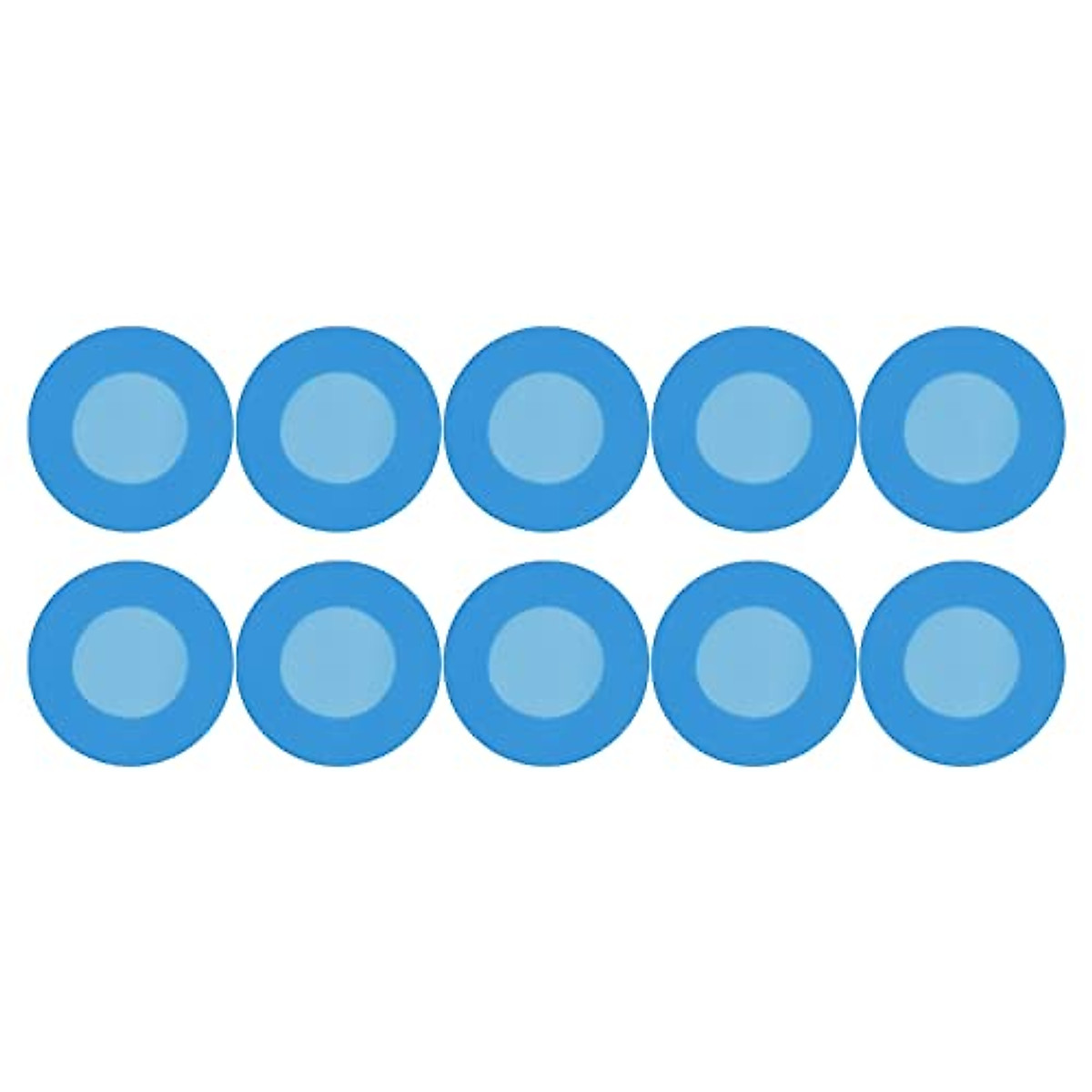 Balacoo Stethoscope Head Cover Protector- 10 Pcs Soft Silicone Stethoscope Spare Parts- Disposable Replacement Stethoscope Diaphragm Covers