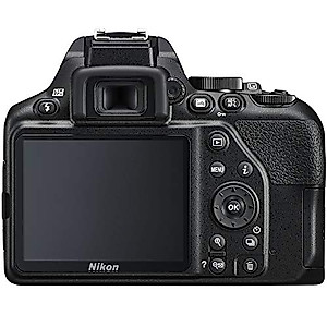 Nikon D3500 DSLR Camera with AF-P DX 18-55mm and 70-300mm Zoom Lens Bundle with 32GB Memory Card, Camera Bag and Accessories (13 Items)