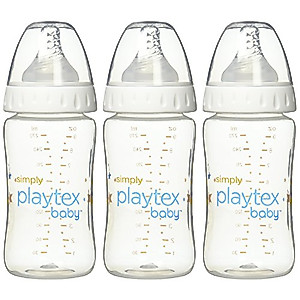 Simply Playtex BPA Free Baby Bottles, 9 Ounce - 3 Pack
