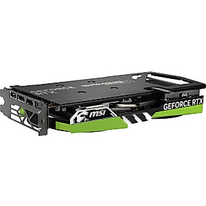 MSI Gaming GeForce RTX 4060 8GB GDRR6 Extreme Clock: 2610 MHz 128-Bit HDMI/DP Nvlink TORX Fan 5.0 Ada Lovelace Architecture Graphics Card (RTX 4060 Gaming X NV Edition 8G)