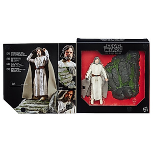 Star Wars C3196 The Black Series Luke Skywalker (Jedi Master) on Ahch-to Island