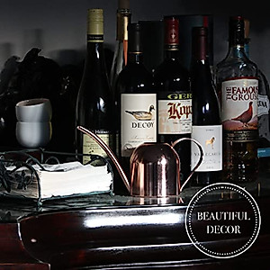 ALIVE CENTRAL Small Watering Can for Indoor Plants - Mini Watering Can - Rose Gold