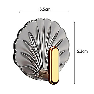 16 Versatile Wall Hooks for Hanging in one Box, Removable Adhesive Strips, Organize Clothes, Jewelry, Purse Hanger and Storage Organize, and More