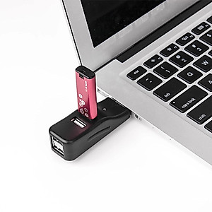 WJCCY USB 3.0 HUB 2.0 HUB 4 Port USB Splitter Expander Multiple USB Data Cable Hub Splitter Power Adapter USB HUB for Laptop/Computer