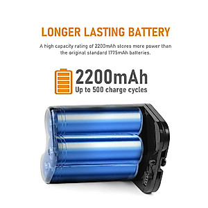 Temfanic10.8V 2200mAh Replacement Battery Compatible with iRobot Braava Jet M6 Series M612880/M612680/M614480 ABL-C Series 3INR 19/65 Vacuum Cleaner Li-Ion Battery