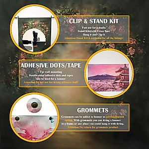 SeekPro 7x5ft Lumberjack Baby Shower Backdrop Red Plaid Bear Adventure Begins Boy Baby Shower Photo Background Baby Shower Party Supplies SK6211B