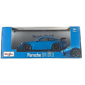 Maisto M36458 2022 Porsche 911 GT3 Super Car-1:18 Scale Cheong Die Cast, Blue