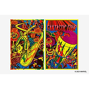 Marvel Classic Black Light Collectible Poster Portfolio
