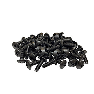 RackGold® M6 Rack Screws 50 Pack - USA Made