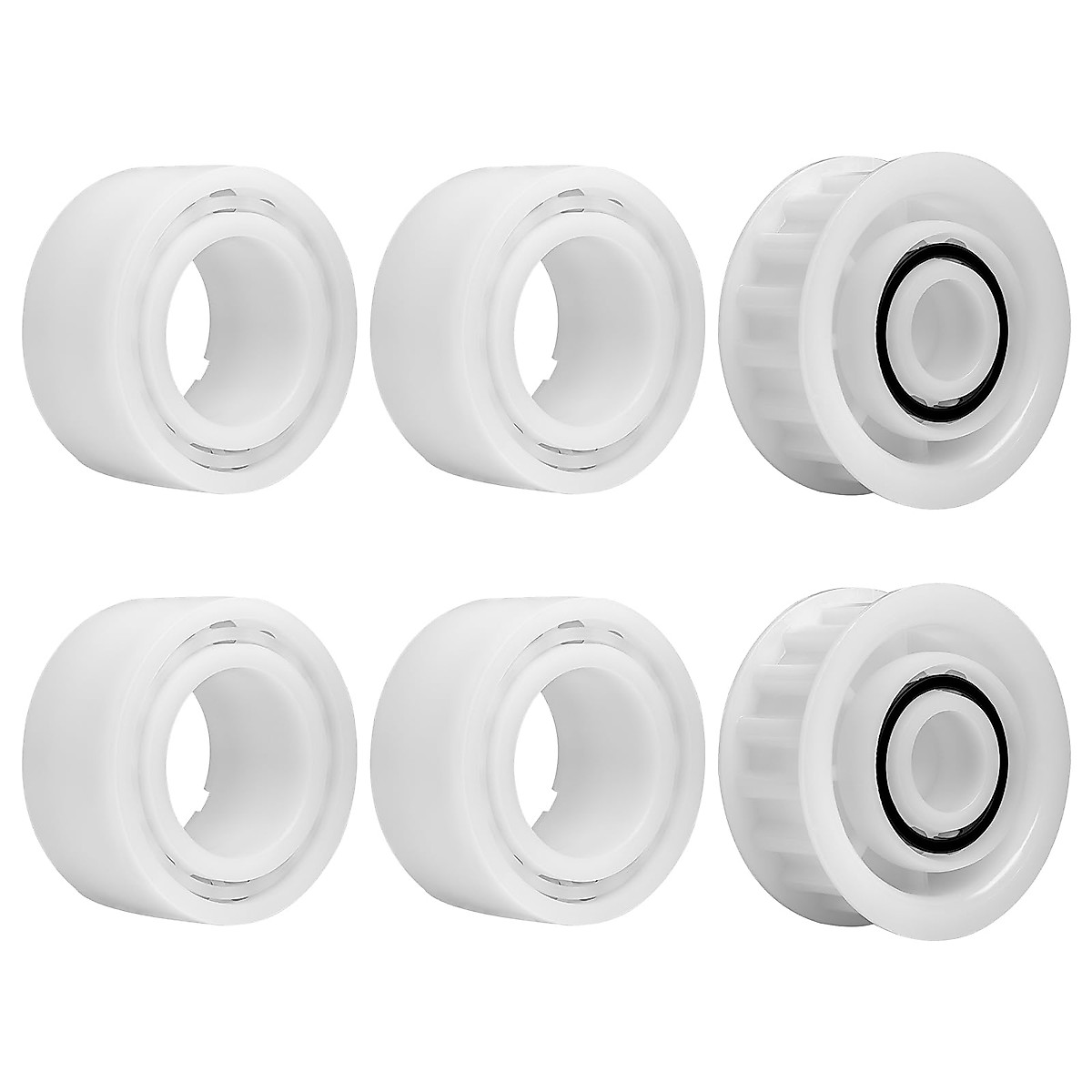 AOIT Guide Wheels Kit 3884997-R6 Compatible with Dolphin Pool Cleaners Nautilus CC Plus, DX3 DX4-4 Idlers & 2 Drive Gears Replacement for Maytronics Robotic Cleaner M200 M400 & Apollo 820 Series