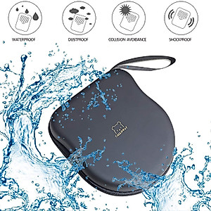 Kalimba Thumb Piano 17 Key,Rainbow Clear Crystal Acrylic Finger Piano Transparent Body Cute Bear Shaped Kalimba With Case Gifts for Kids Adult Beginners with Tuning Hammer (Rainbow)