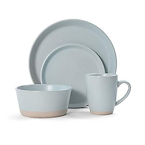 Pfaltzgraff Hudson 16-Piece Dinnerware Set, Blue