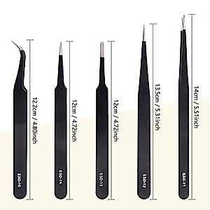 Swpeet 55Pcs Compatible for Gundam Modeler Basic Tools with Duty Plastic Container, Professional kit Replacement for Gundam Model Building Beginner Hobby Model Assemble Building