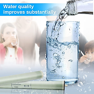 BW-4040, RO Membrane 4040, BW-4040 Reverse Osmosis Membrane for Desalination, Commercial, Industrial, Agricultural, Whole House, Size 4" x 40", 2400 GPD