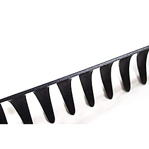 Bully Tools 92309 12-Gauge 16-Inch Bow Rake with Fiberglass Handle and 16 Steel Tines, 58-Inch