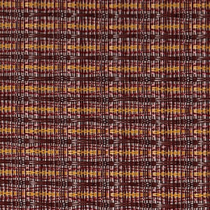 Mojotone American F- Style Oxblood with Gold Stripe Grill Cloth 36" Wide