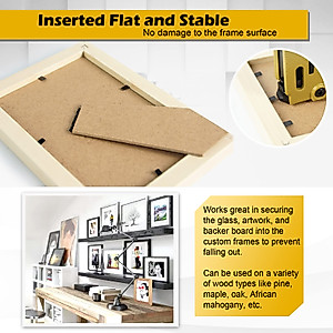 HM515 Manual Flexible Point Driver Kit with 1,000 Points for Securing Back Pieces of Picture Frames, Flex Point Tacker, Point Driver Gun, Picture Framing Nailer Tool