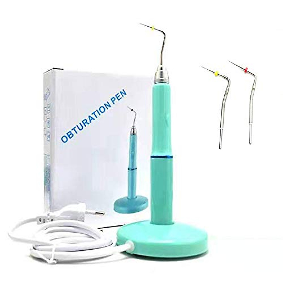 Cordless Obturation System Heated Pen for Gutta Percha with 2 Tips