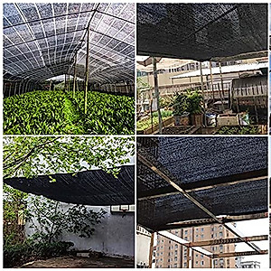 RGRE 16x20 ft 90% Sunblock Shade Cloth, Sun Mesh Shade Heavy Duty, Sun Shade Net with Grommets, Shade Net Tarp for Garden, Plants Cover, Carport, UV Resistant Netting
