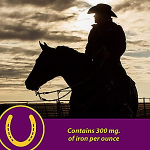 Horse Health Red Cell, Liquid Vitamin-Iron-Mineral Supplement for Horses, Helps Fill Important Nutritional Gaps in Horse's Diet, 1 Qt., 32 Oz., 16-Day Supply