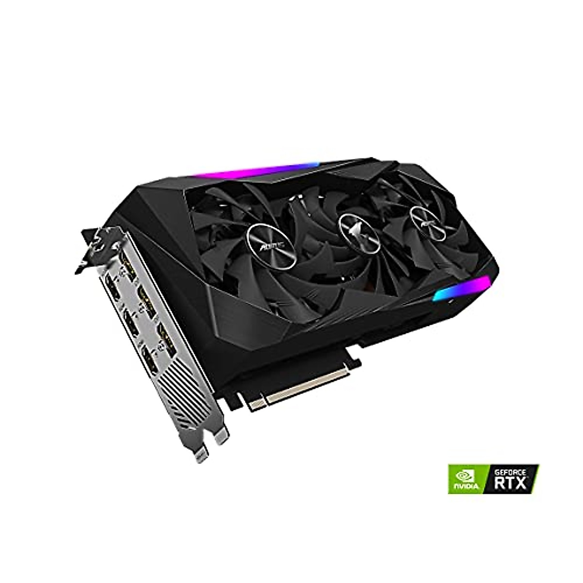GIGABYTE AORUS GeForce RTX 3070 Master 8G Graphics Card, 3X WINDFORCE Fans, 8GB 256-bit GDDR6, GV-N3070AORUS M-8GD REV2.0 Video Card