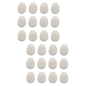 Veemoon Wedding Decor 24 Pcs Egg Shaped Egg Candle Light Egg tealight Egg Tea Light Tealight Candle Light Dining Table Decor