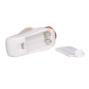 Portable Mini Heat Sealing Machine Impulse Sealer Seal Packing Plastic Bag with Lids (Beige, One Size)