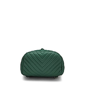 Chanel, Pre-Loved Green Chevron Lambskin Urban Spirit Backpack Small, Green