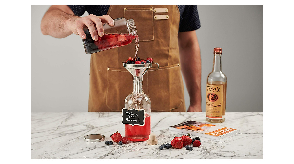 Spirit Infusion Kit - Make 70+ Flavored Spirits at Home | Perfect Gift