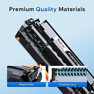 Valuetoner Remanufactured Toner Cartridge Replacement for HP 312X 312A 305A 305X for Laserjet Pro 400 Color M451dn M451dw M451nw M475dw MFP M476nw M476dn M476dw Printer (Black,Cyan,Magenta,Yellow)