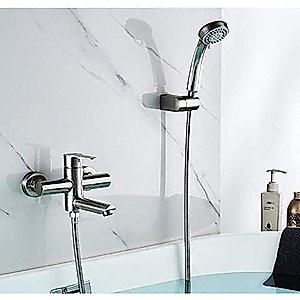 Kitchen Taps Stainless Steel Bathtub Faucet Bathroom Shower Hot and Cold Water Mixing Polished Brused Bathtub Faucets Tap