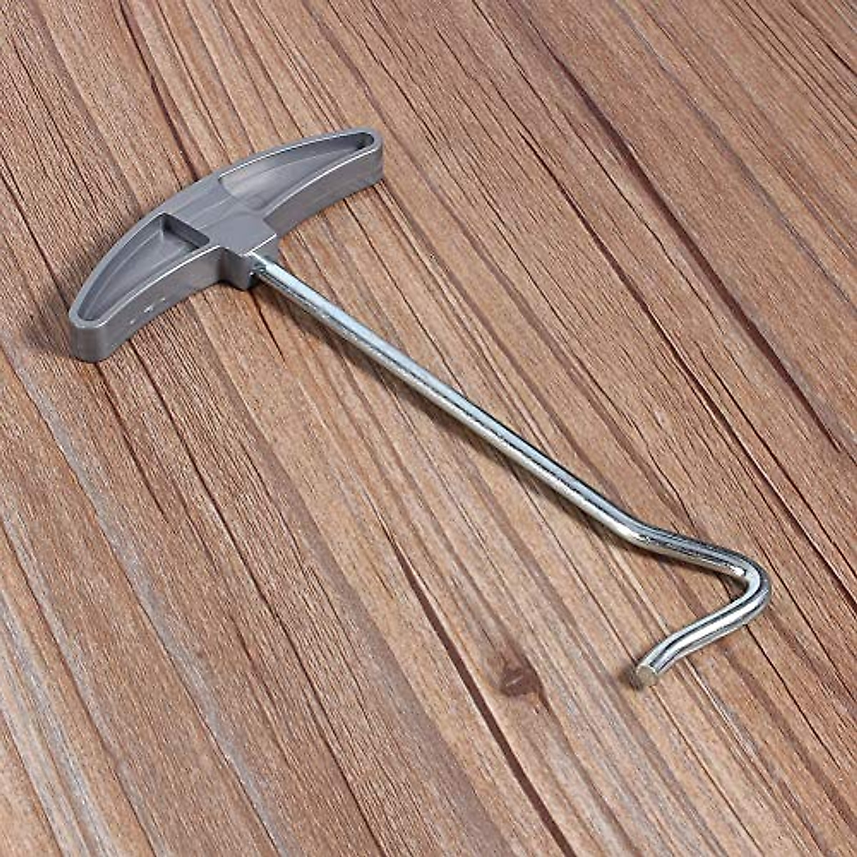Peg Puller Extractor, Tent Peg Nail Puller Tool, Steel Awning Stakes Hooks Remover Lifter for Camping