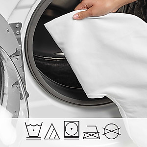 Boppy Protective Pillow Liner | Bright White Fabric | A Liner for Between Your Boppy Pillow and the Pillow Cover | Machine Washable and Wipeable