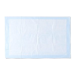 Medline Ultra Lightweight Tissue and Plastic 23” x 36” Disposable Underpad, Great for Changing Table and Surfaces, 150 Per Case, 5 Per Bag