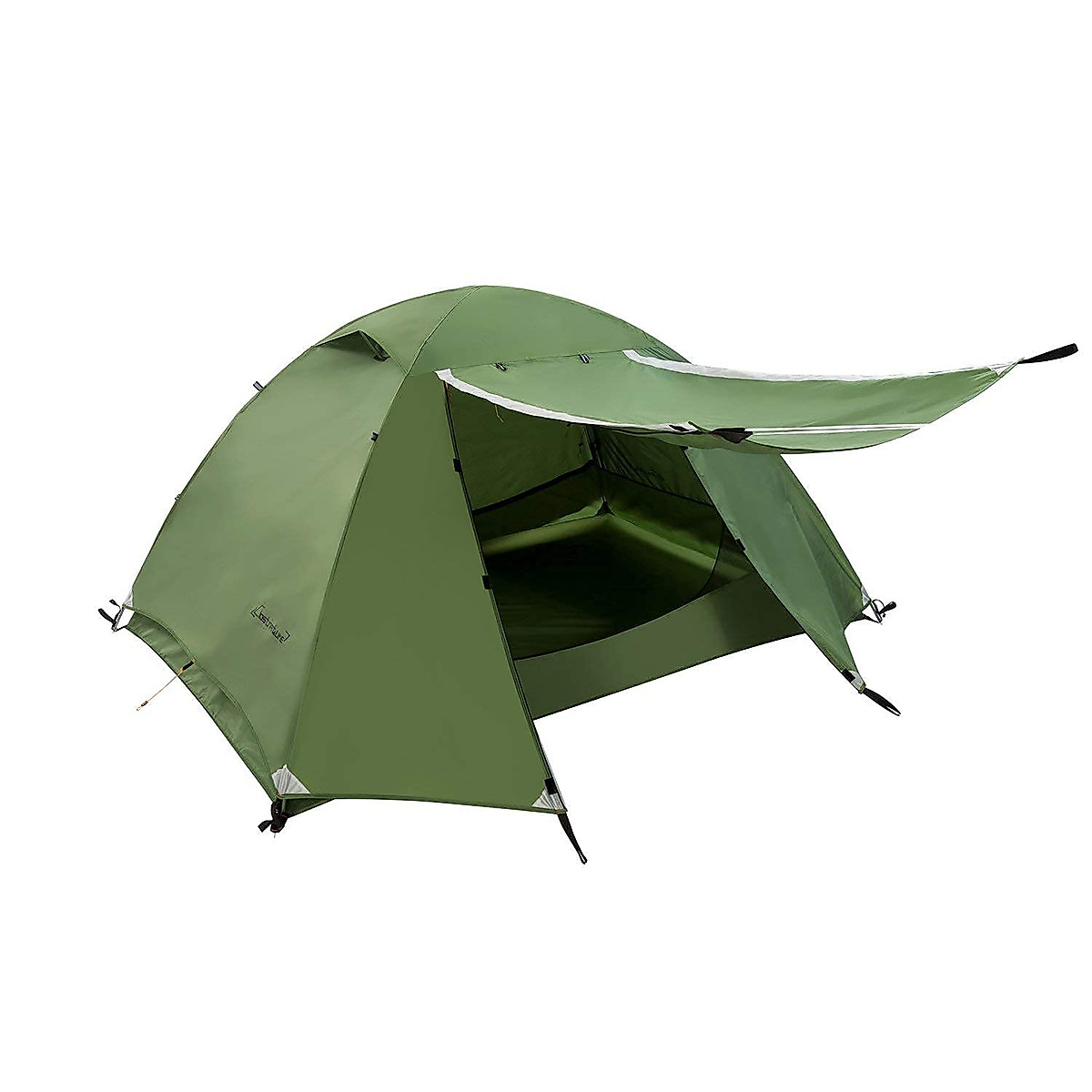 Clostnature Lightweight 2-Person Backpacking Tent - 3 Season Ultralight Waterproof Camping Tent, Large Size Easy Setup Tent for Family, Outdoor, Hiking with tri-Beam Aluminium Stakes