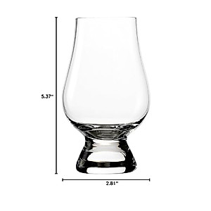 Stolzle Crystal Glencairn Whiskey Glass, 6.25 oz