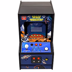 My Arcade Space Invaders Micro Player: Mini Arcade Machine Video Game, Fully Playable, 6.75" Collectible Premium Edition