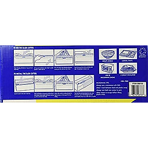 Kirkland Signature Stretch-Tite Plastic Food Wrap - Parent (6000 SQ. FT (2 Pack, 12" x 3000 SQ. FT Each))