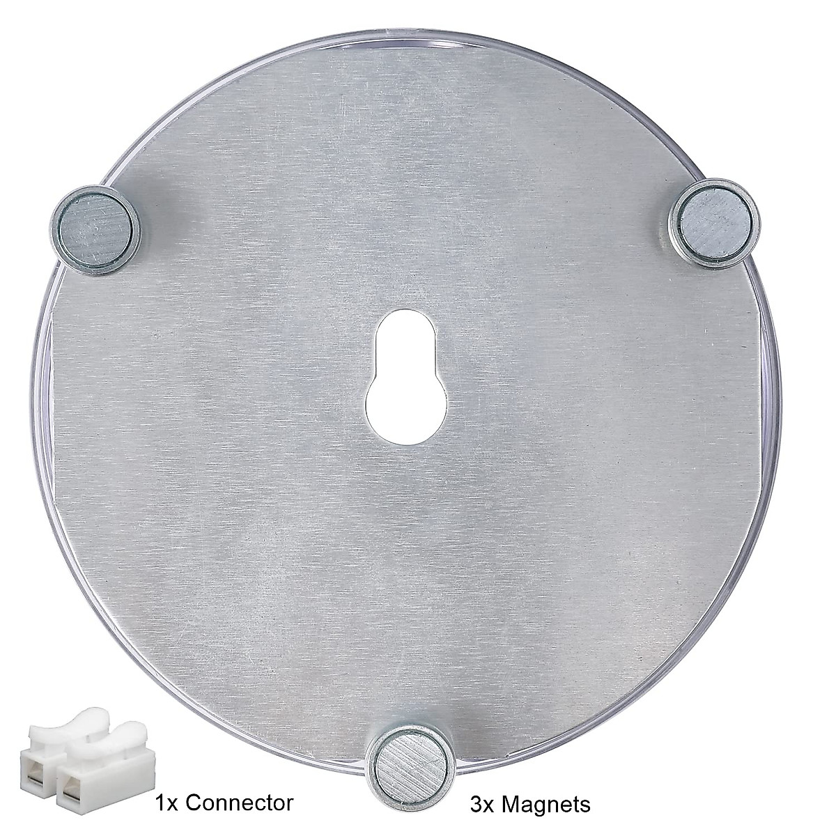 Ledytech 3.93'' LED Retrofit Light Kit for Ceiling Flush Light Ceiling Fan Light Replacement Panel PCB 18W Color Temperature Adjustable 3000K 4500K 6000K 2200LM 120V CRI90 Dimmable