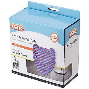 Vax 1-1-132319-00 Genuine Pro Cleaning Pads, Blue