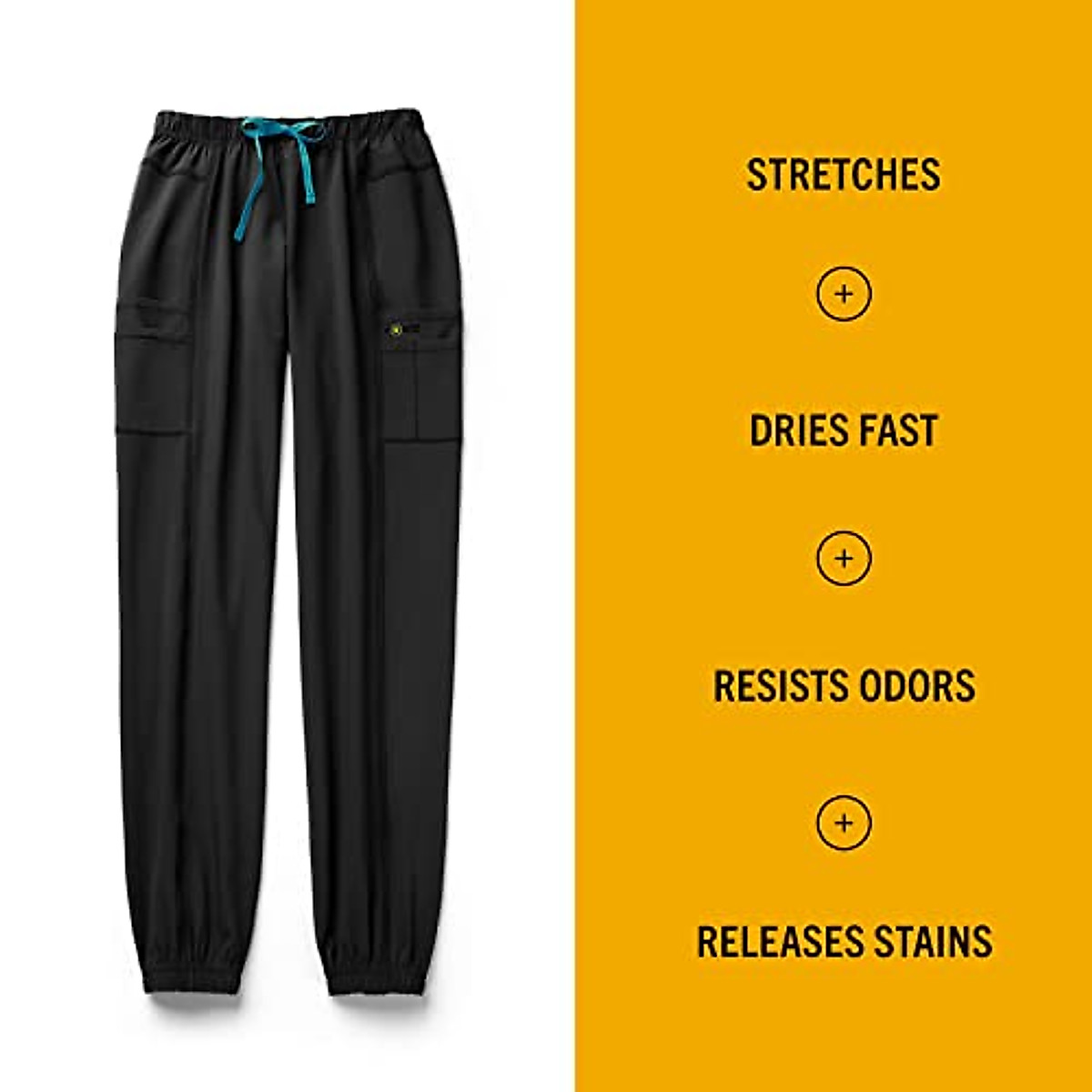 Carhartt Women's Modern Fit Jogger Pant, Black, XL