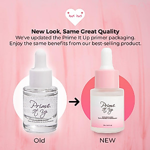 LLBA Eyelash Extension Primer 15 ML - Increase Adhesive Bonding Power | Easily Removes Proteins and Oils/Oil Free/Longer Extension Retention (Prime it up) (Packaging May Vary)