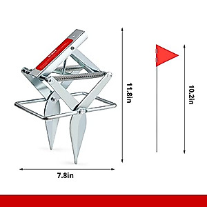 ALLRoad Easy Setup Mole Trap with Quick Kill Reusable Eliminator Scissor Trap Gopher Trap- Non Toxic and Protect The Lawn
