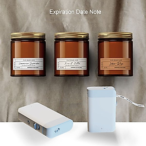 IGERESS Label Maker Machine Bluetooth Tape Label Mini Printer for iOS and Android to Use for Clothing, Cosmetic, Barcode and More USB Rechargeable