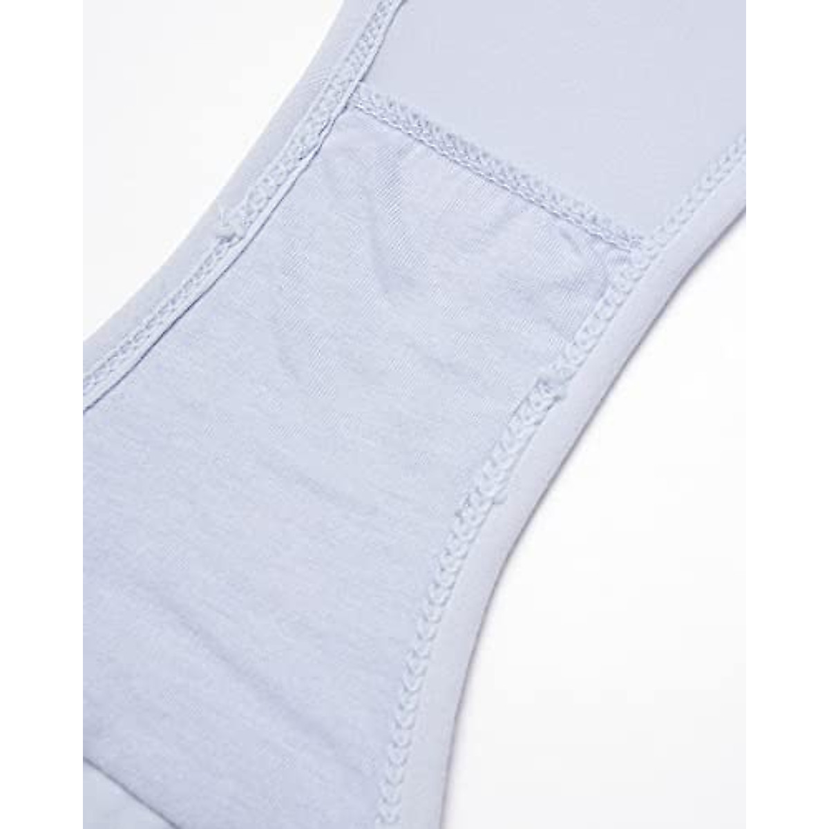 Lucky Brand Women's Underwear - 10 Pack Microfiber Hipster Briefs (S-XL), Size Large, Blue Iris/Gardenia/Silver Sconce/Blue/Multi
