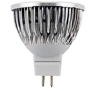 MR16 LED Bulbs MR16 3W LED Warm White Light Bulbs GU5.3 MR16 LED Bulbs 12V 3W LED Spotlight Bulbs for for Landscape Recessed Track Lighting,20W Halogen Equivalent,Pack of 10