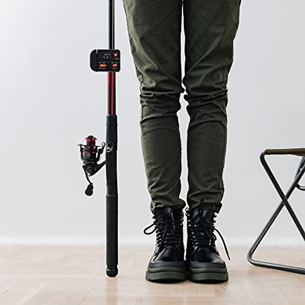 BESPORTBLE 1Pc Fishing line Counter Fish line t Tool Fish Wire Measuring Scaler Fishing Supplies Small line reels Mechanic Tool Fish Wire Length Gauge Outdoor raft Fishing abs Fishing Rod