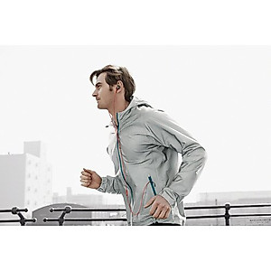 Sony Premium Active Series Lightweight Water-resistant Extra Bass Noise-Cancelling Earbud Headphones with in-line Microphone and Remote for Apple/Android Smartphone (Orange)